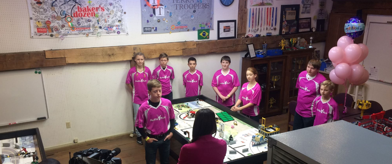 FlufflePuffs on WSBT TV - GEARS